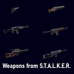 [Flans mod content pack] Stalker weapon pack - Minecraft Mods - CurseForge
