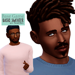 Basic Sweater {Base Game) - Files - The Sims 4 Create a Sim - CurseForge