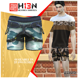 Shorts with Harness - The Sims 4 Create a Sim - CurseForge