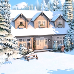 Cozy Winter Cabin 🌨️ - The Sims 4 Rooms / Lots - CurseForge