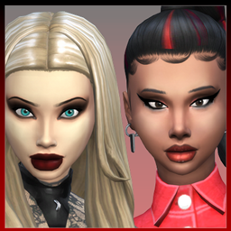 Nymphs-Heart Of The Night Makeup set - Files - The Sims 4 Create a Sim ...