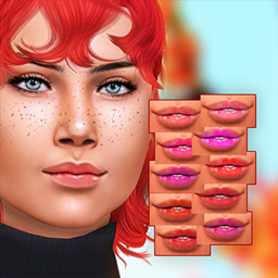 Lucy Lipstick - File - The Sims 4 Create a Sim - CurseForge