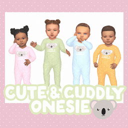 Download Cute & Cuddly Onesie - The Sims 4 Mods - CurseForge