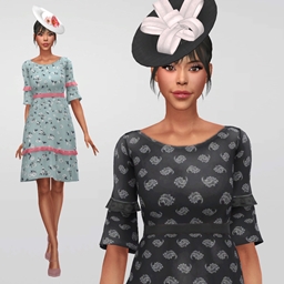 Spring Dress 1 - v1 - The Sims 4 Create a Sim - CurseForge