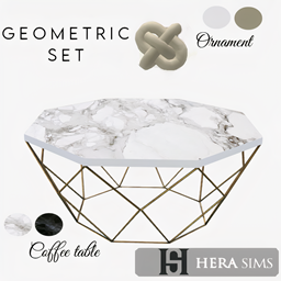 Geometric set - The Sims 4 Build / Buy - CurseForge