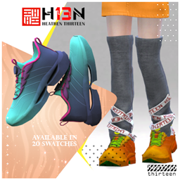 Children's Gradient Rotary Buckle Lightweight Sneakers - The Sims 4 ...
