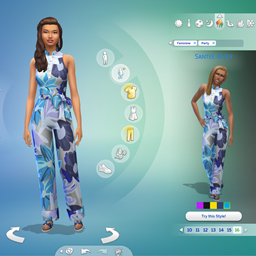 Custom Styled Look: Santee Alley - The Sims 4 Create a Sim - CurseForge