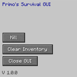 Primo's Survival GUI - Minecraft Mods - CurseForge