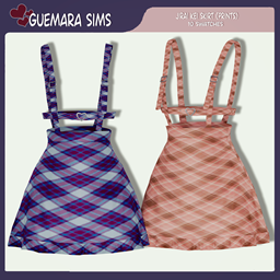 Download Jirai Kei Skirt (Prints) - The Sims 4 Mods - CurseForge