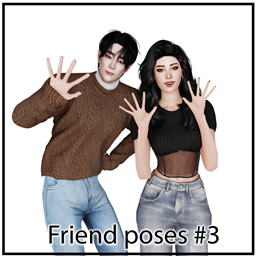Friend poses #3 - The Sims 4 Mods - CurseForge