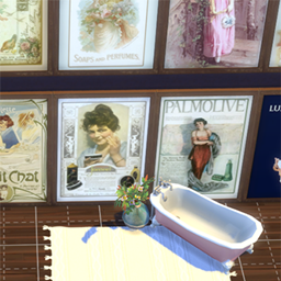 Download Vintage Soap Ads for Bathroom Decor - The Sims 4 Mods - CurseForge