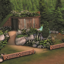 Round Eco Home 🏡 - The Sims 4 Rooms / Lots - CurseForge
