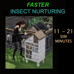 Faster Insect Nurturing - Eco Lifestyle Required - The Sims 4 Mods ...