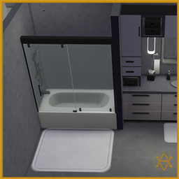 Install Backless Shower Tub Combo - The Sims 4 Mods - CurseForge