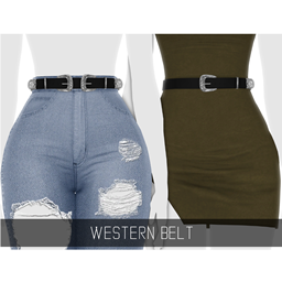 Simpliciaty's Western Belt - The Sims 4 Create a Sim - CurseForge