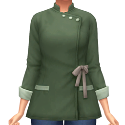 Yui Wrap top - The Sims 4 Create a Sim - CurseForge