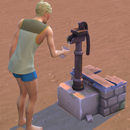 Functional Water Pump/Hand Well V2 - The Sims 4 Mods - CurseForge