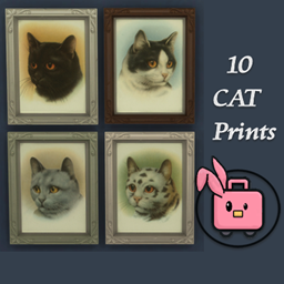 Download Cat Portraits, with short hair - The Sims 4 Mods - CurseForge