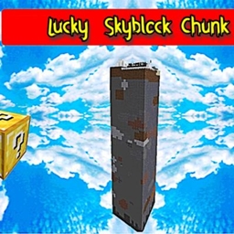 LUCKY SKYBLOCK CHUCK - Minecraft Bedrock Maps - CurseForge