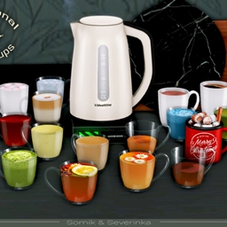 Download Functional electric kettle and 24 drinks. by Somik_Severinka ...