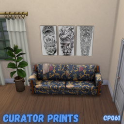 Curator prints CP 061 - Files - The Sims 4 Build / Buy - CurseForge