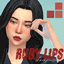 Ruby Lips [Maxis Match] - Files - The Sims 4 Create a Sim - CurseForge