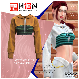 Cropped Sweater - Gallery - The Sims 4 Create a Sim - CurseForge