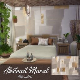 Abstract Mural - The Sims 4 Build / Buy - CurseForge