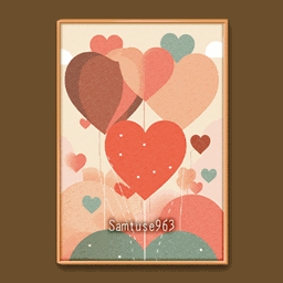 HQ Abstract Amour Painting #1 Sellable Extra A Samtuse963 - Files - The Sims 4 Build / Buy ...