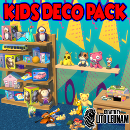 Kids deco pack by Lito - Dependents - The Sims 4 Build / Buy - CurseForge