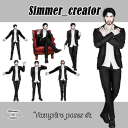 Vampire poses #1 - Files - The Sims 4 Mods - CurseForge