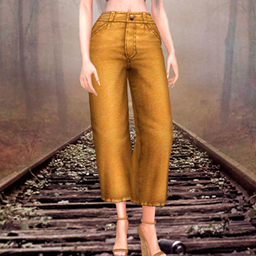 Jeans Wide Leg - Files - The Sims 4 Create a Sim - CurseForge