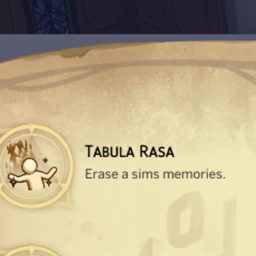 Tabula Rasa(Memory Erase)Spell - The Sims 4 Mods - CurseForge