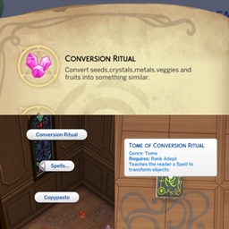 Conversion Ritual Spell - The Sims 4 Mods - CurseForge