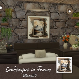 Landscapes in Frame - The Sims 4 Build / Buy - CurseForge