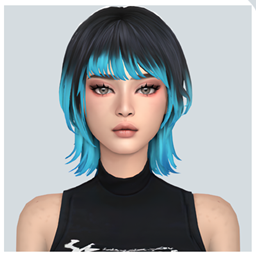 Lynn hairstyle - The Sims 4 Create a Sim - CurseForge