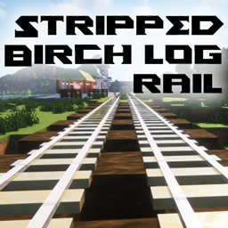 Stripped Birch Log Rails (3d models) - Minecraft Resource Packs ...