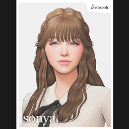Sonya Hair V1 - The Sims 4 Create a Sim - CurseForge