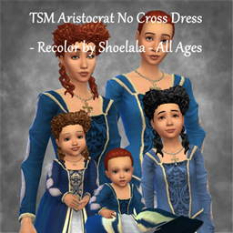 TSM Aristocrat No Cross Dress - Recolored by Shoelala - The Sims 4 ...