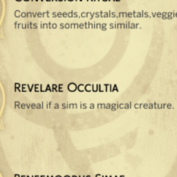 Reveal Occults Spell - The Sims 4 Mods - CurseForge