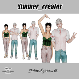 Friend poses #5 - The Sims 4 Mods - CurseForge
