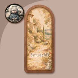 HQ Arch Garden Painting #1 Samtuse963 - The Sims 4 Build / Buy - CurseForge