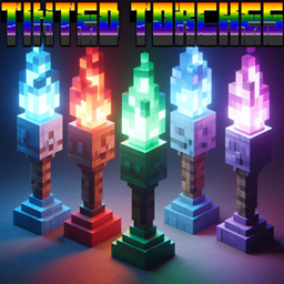 Tinted Torches - Minecraft Mods - CurseForge