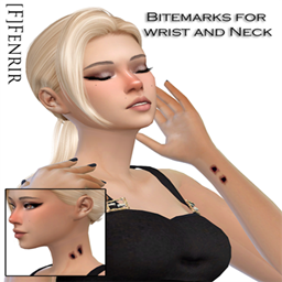 vampire bite marks sims 4