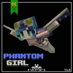 Download Phantom Girl - Minecraft Bedrock Mods - CurseForge