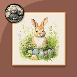 Download Bunny Painting Square Frame #2 Samtuse963 - The Sims 4 Mods ...