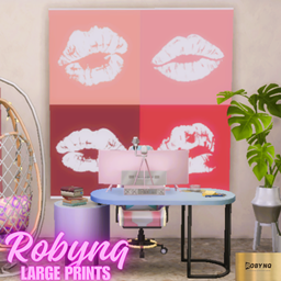 Robynq Large Prints RL025 - Compatible for Basegame - The Sims 4 Build ...