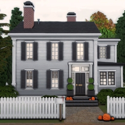 Classic Colonial House 🏡 - The Sims 4 Rooms / Lots - CurseForge