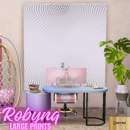 Robynq Large Prints RL039 - Compatible for Basegame - The Sims 4 Build ...