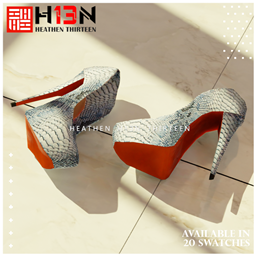 Leather Platform Pumps - The Sims 4 Create a Sim - CurseForge